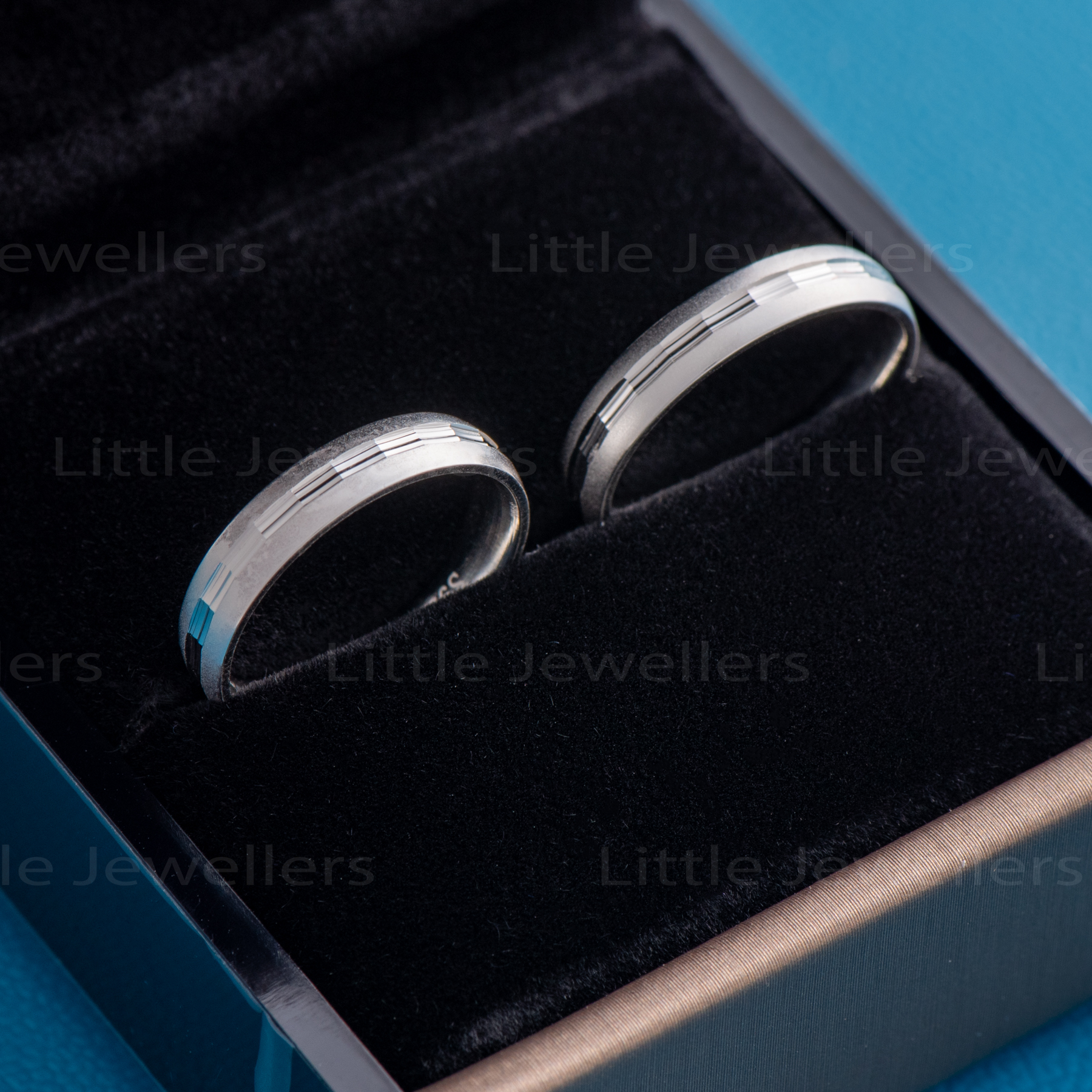 Silver Wedding Rings on a Budget – Engraving & Boxes Included - Little ...