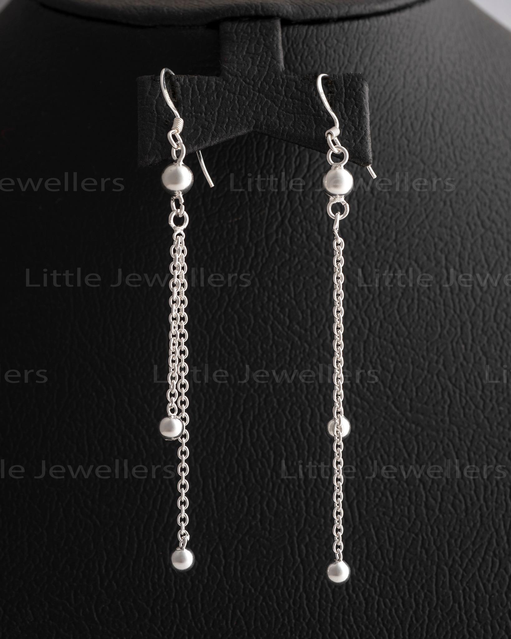 Silver Hanging Earrings Nairobi – Dangle Drop Chain Earrings